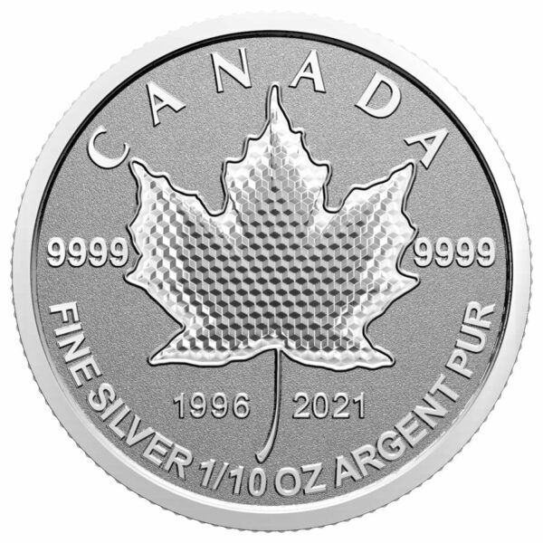 2021 Canada 25th Anniversary "Pulsating Maple Leaf" Silver Coin Set