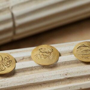 2022 Cook Islands 1/2 Gram Dolphin & Tuna Silk Finish Gold Coin