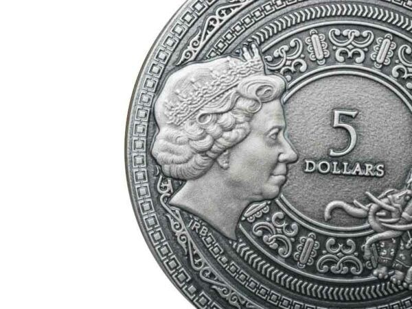 2022 Niue 2 Ounce Marco Polo Famous Explorers Silver Coin