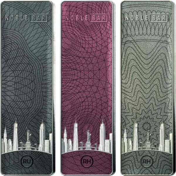 2022 Cameroon Noble Bar New York Edition Silver Coin Collection
